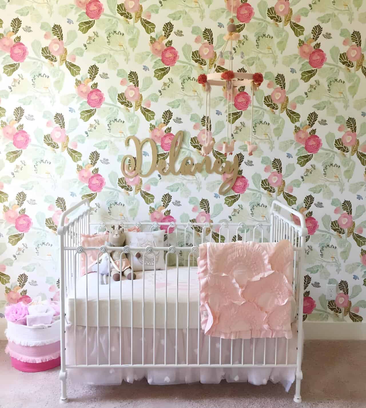 50 Gorgeous Floral Nursery Ideas to Inspire You! Inspired Nursery