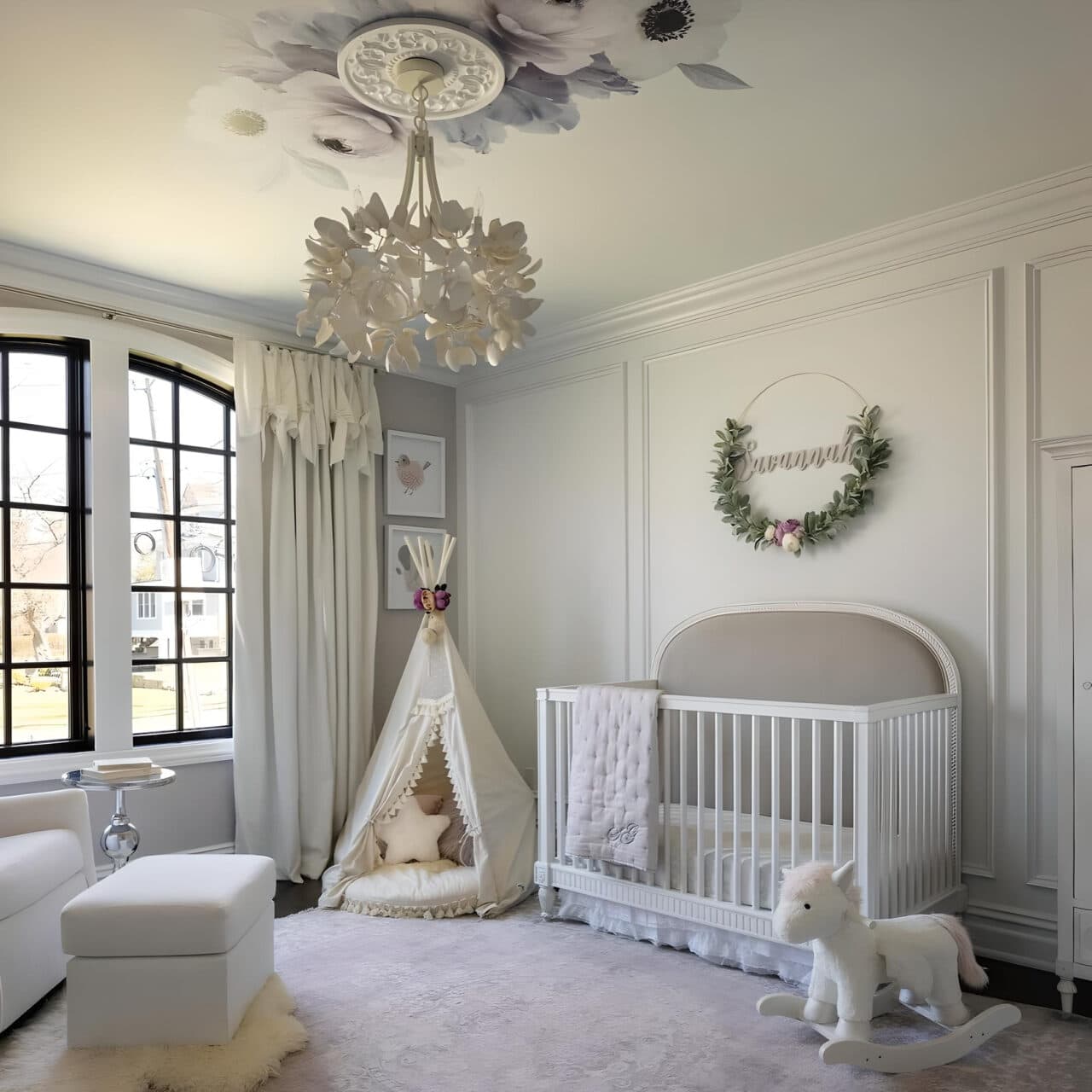 50 Gorgeous Floral Nursery Ideas to Inspire You! Inspired Nursery