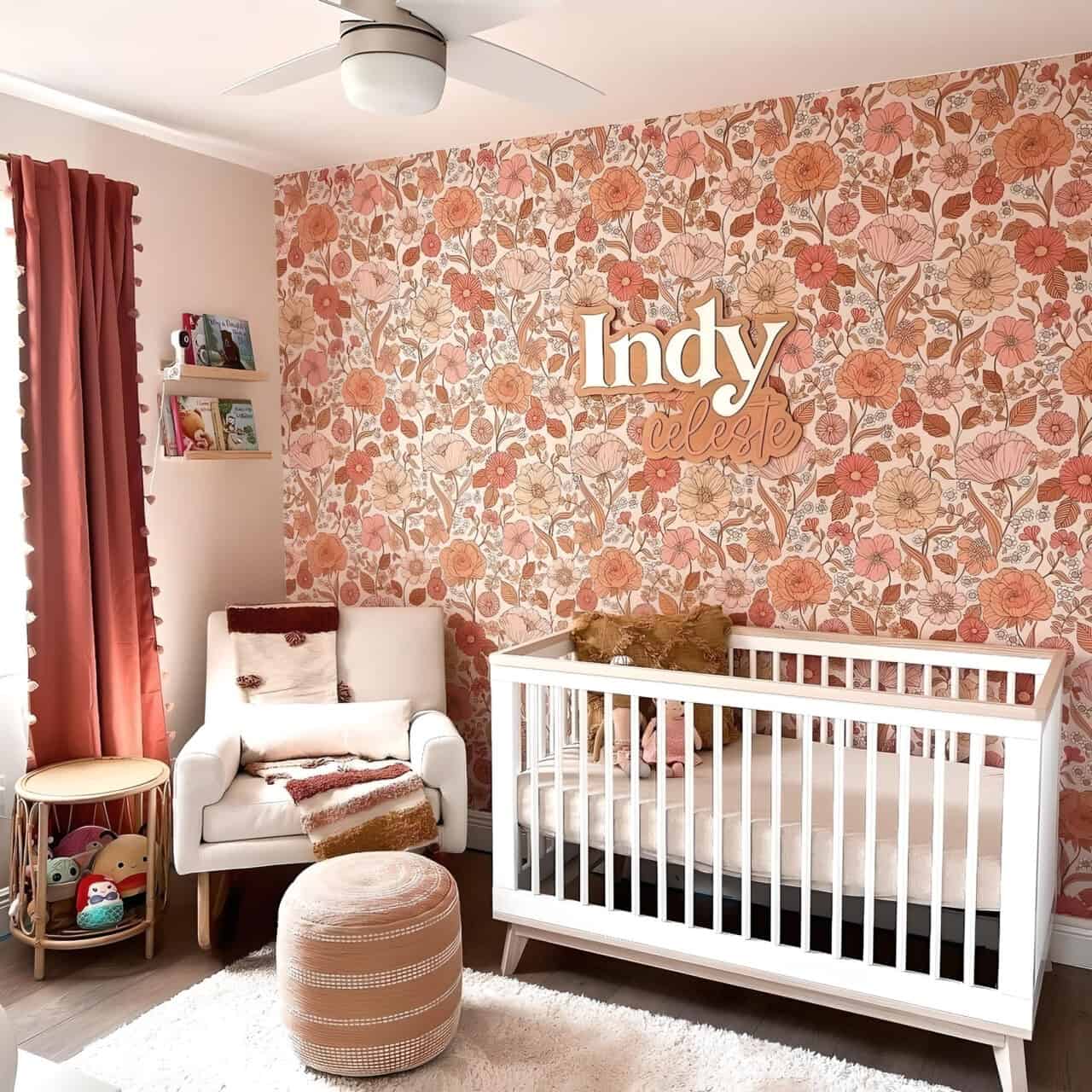 50 Gorgeous Floral Nursery Ideas to Inspire You! Inspired Nursery