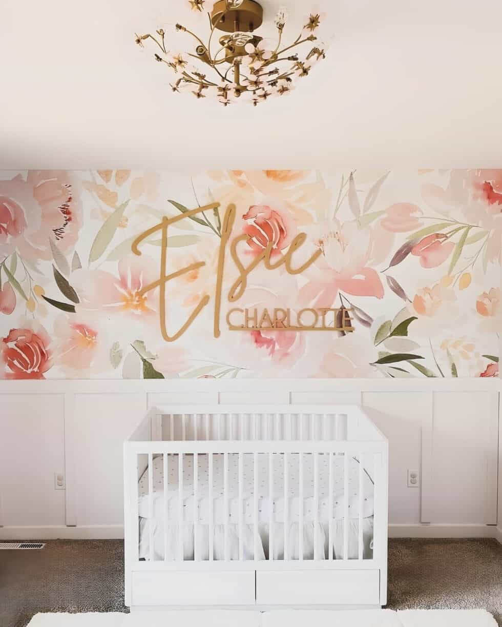 50 Gorgeous Floral Nursery Ideas to Inspire You! Inspired Nursery